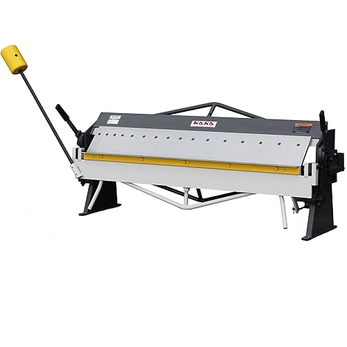 KAKA INDUSTRIAL BP-1650, 50" x 16 Gauge Bench Model Box & Pan Brake,Max ...