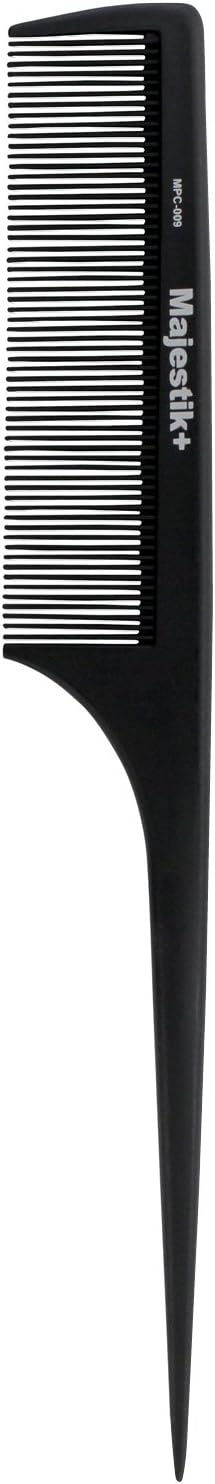 Rat Tail Comb- a Professional Carbon Fibre Standard Tail Pin Comb, Anti ...