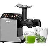 Amazon.com: whall Masticating Slow Juicer, Professional Stainless ...