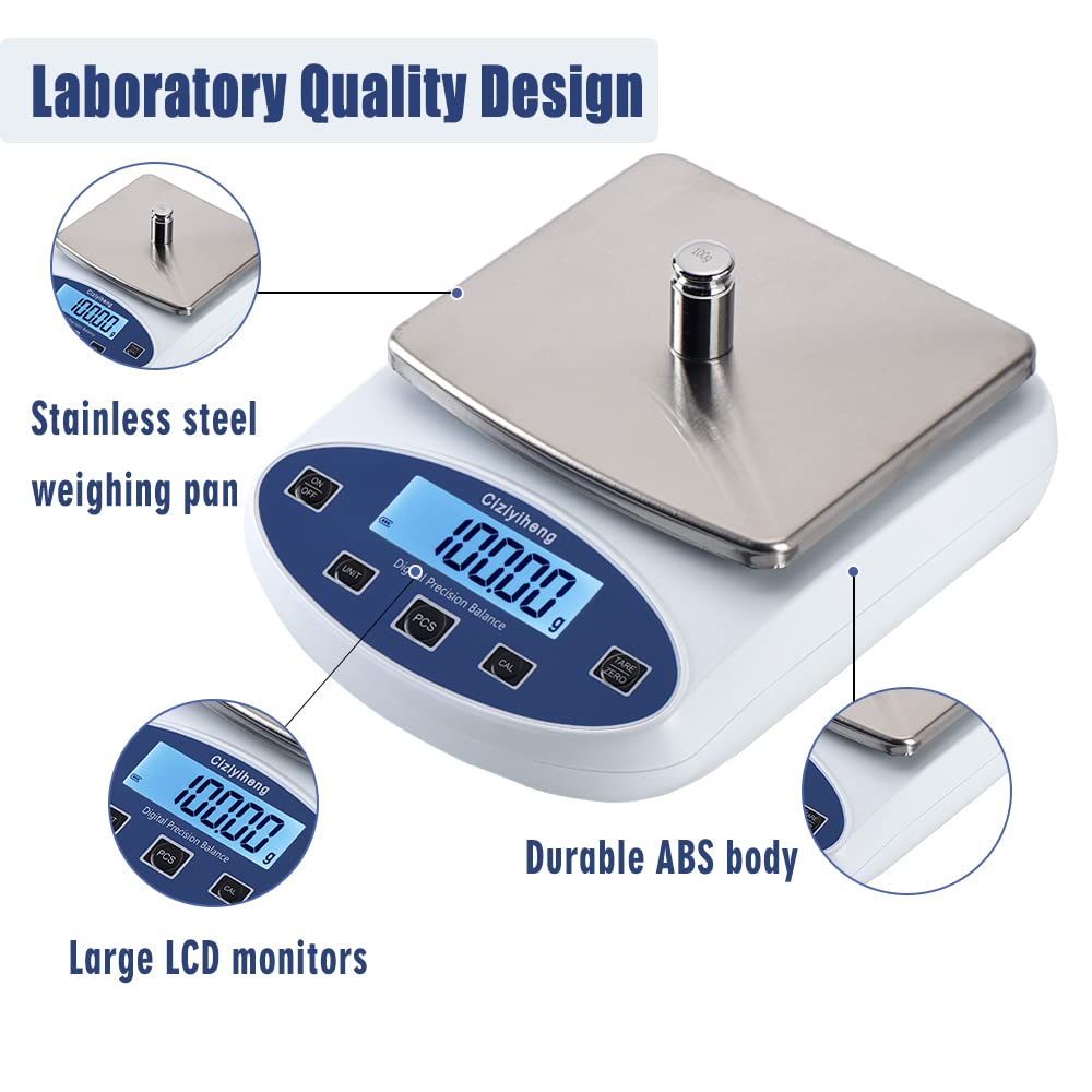 Mua Ciziyiheng Lab Scale Balance 2000g*0.01g High Precision Digital ...