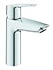 GROHE QUICKFIX Start - Smooth Body Metal Lever Basin Mixer Tap with Push-Open Pop-Up Waste Set ...