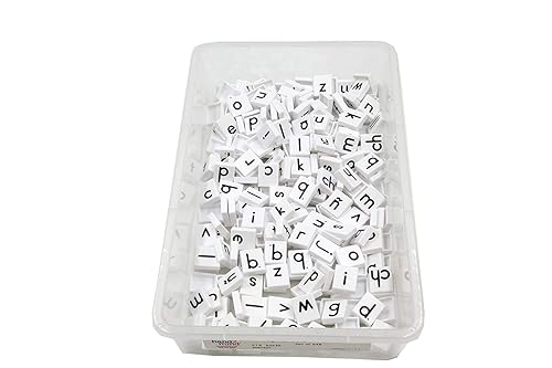 hand2mind Plastic Lowercase Alphabet Letter Tiles, Plastic Letters for ...