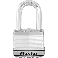Master Lock M5XDLF Magnum Heavy Duty Padlock with Key, 1 Pack - Amazon.com