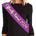 Amazon.com: Vuzvuv 2024 Retired Sash, Celebration Sash for Retirement ...