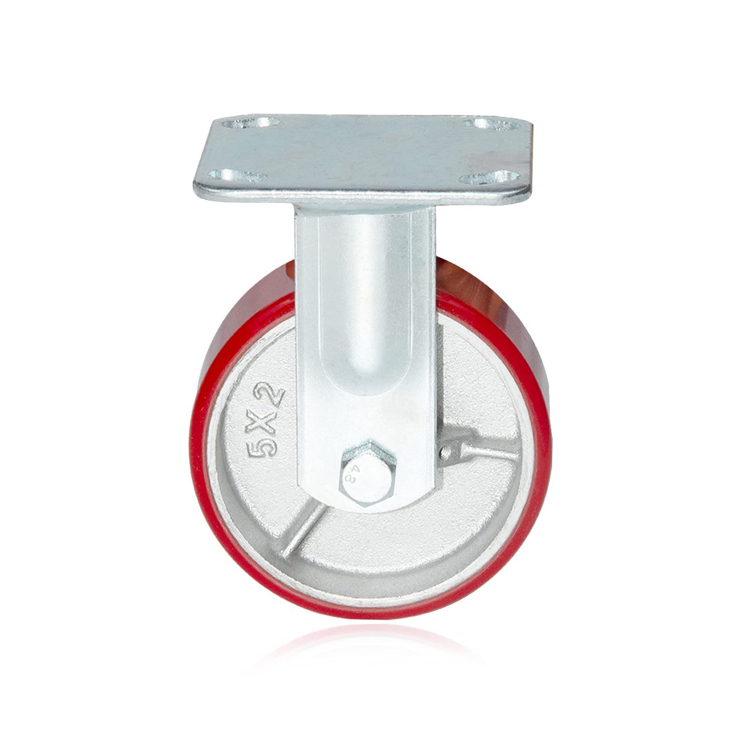 Mua Nisorpa 5 inch Caster Wheels Set of 4, Polyurethane Heavy Duty ...