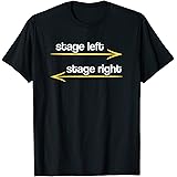 Amazon.com: Stage Left Stage Right.Theater Musical Broadway Thespian T ...