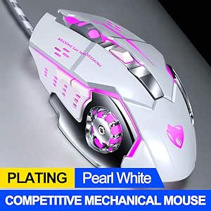T-WOLF V6 Gaming Mouse Wired [3200 DPI] [Programmable] [Breathing Light ...