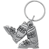 DANFORTH Red Cardinal Keyring, Winter Bird Keychain, Handcrafted Pewter ...