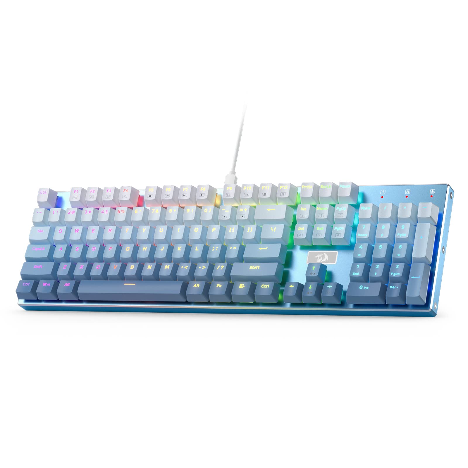 Redragon K556 SE RGB LED Backlit Wired Mechanical Gaming Keyboard ...