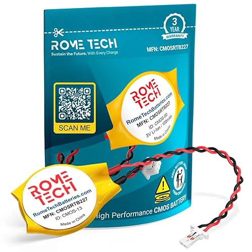 Rome Tech ML1220 CMOS Battery for Dell Vostro 15 5510 – BIOS RTC ML1220 ...