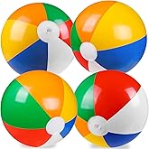 Amazon.com: Numhosai Beach Balls - 14 Pack Rainbow Inflatable Beach ...