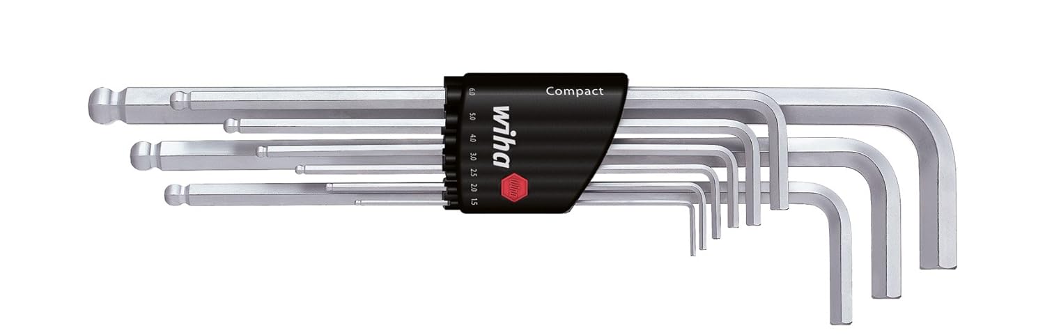 WIHA 369H9 Ball Head Allen Keys in a Holder: Amazon.co.uk: DIY & Tools