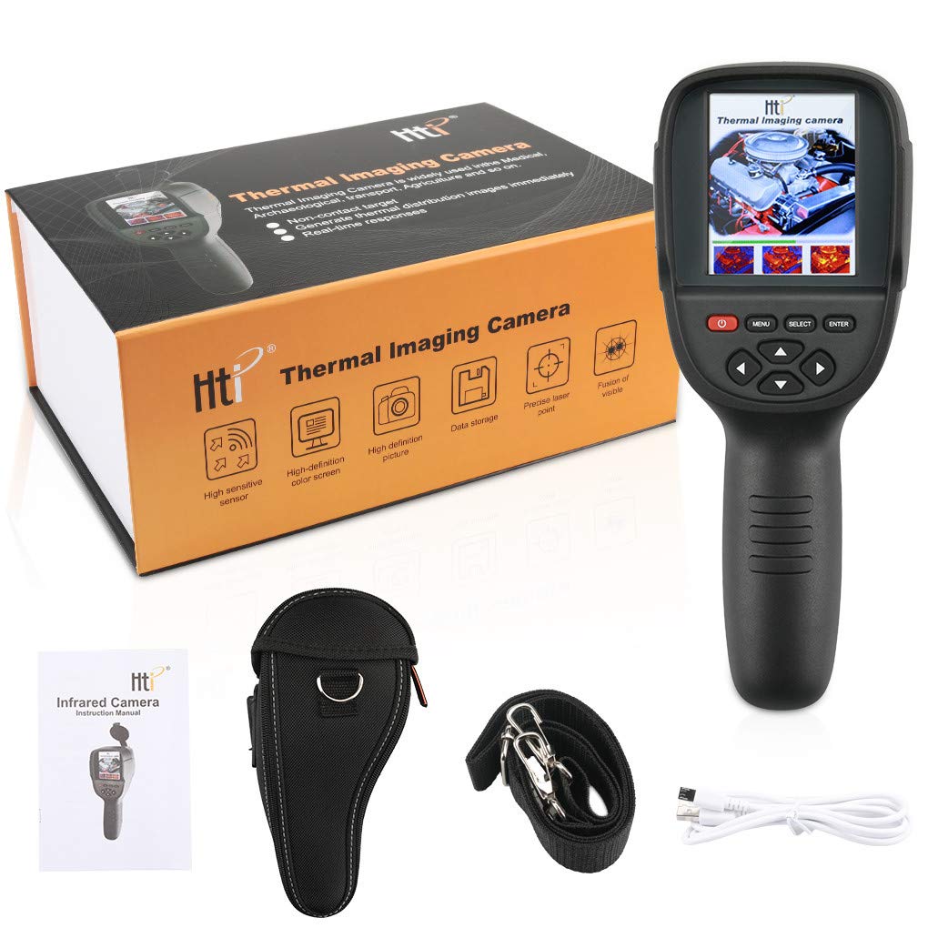 Hti HT-18,Thermal Imaging Camera-Handheld Infrared Camera with Real-Time Thermal Image,Infrared ...