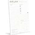 Bliss Collections Essential Daily Planner 6 x 9 with 50 Undated Tear ...