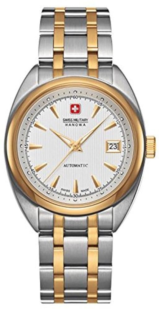 Swiss Military Hanowa Patrol Automatic 05 5198.55.001 Swiss Made Gold ...