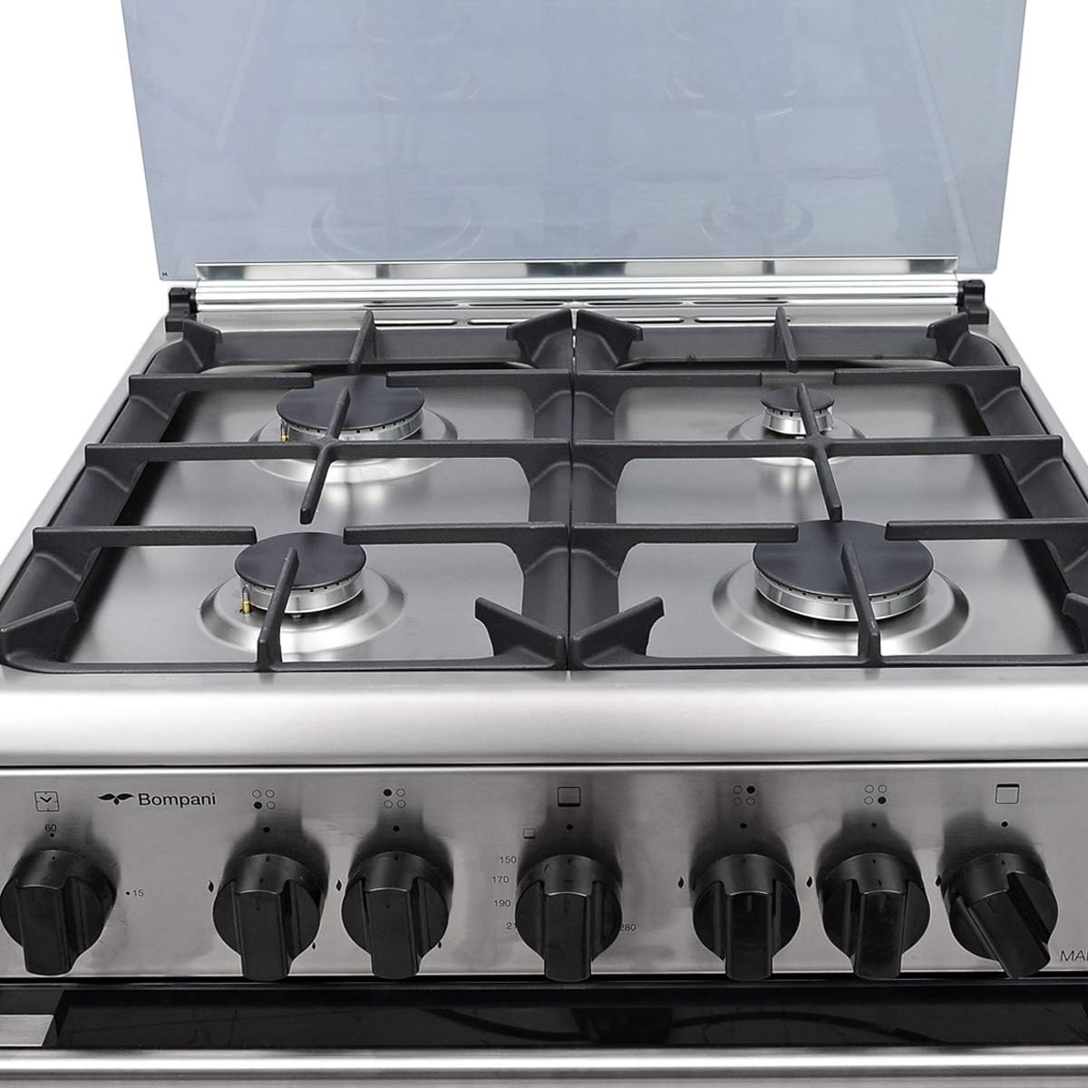 Bompani 4 Burners Gas Cooker- ESSENTIAL60GG4BIX