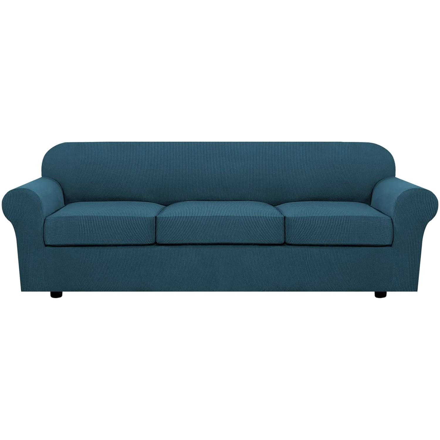 H.VERSAILTEX 4 Piece Stretch Sofa Covers for 3 Cushion Couch Covers for ...