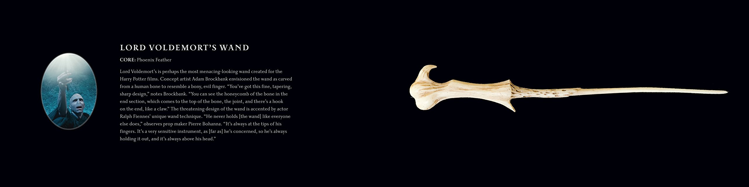 Two different versions of the Wand Collection book with different info ...