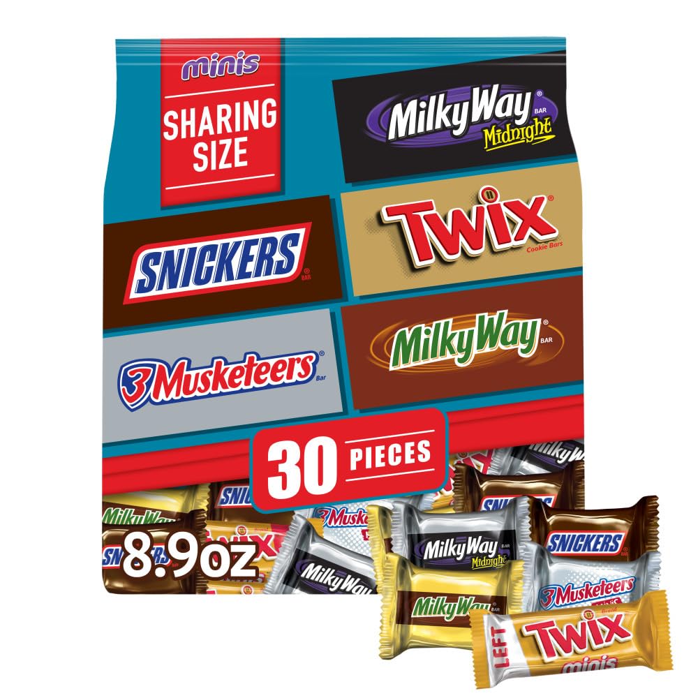 Mua SNICKERS, TWIX, 3 MUSKETEERS, MILKY WAY & MILKY WAY Midnight Minis ...