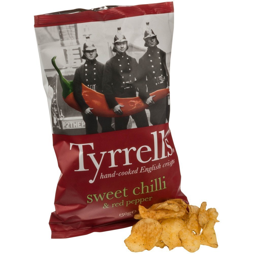 Amazon.com: Tyrrells Sweet Chilli & Red Pepper Crisps 150g