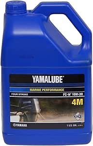 Amazon.com: Yamaha LUB-10W30-FC-04 Yamalube 10W30 MARINE Oil NMMA FCW ...