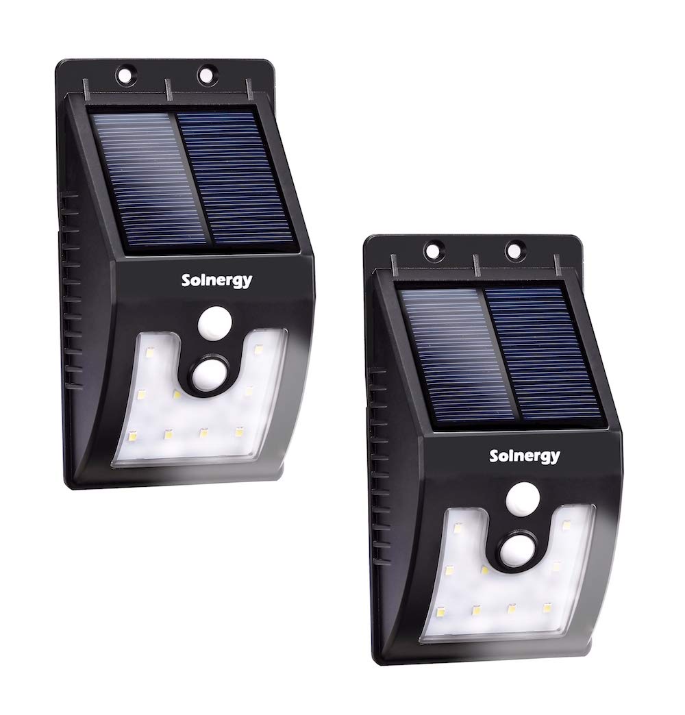 10 LED Bright Solar Sensor Light, Outdoor Motion Lighting, Big Power ...
