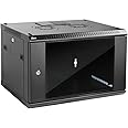 Amazon.com: Tecmojo Wall Mount Server Cabinet IT Network Rack Enclosure Lockable Door and Side ...