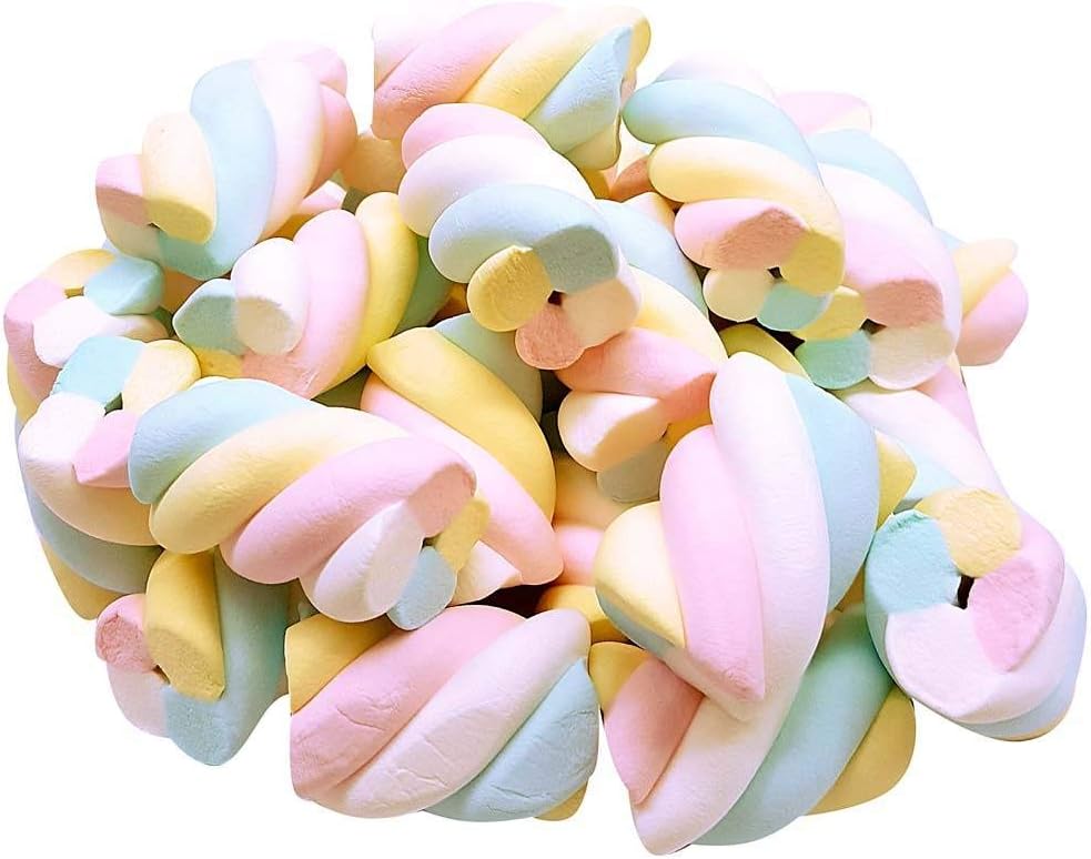 MarshMallow Twist Busta 1 Kg Senza Glutine. Ideale per Feste di ...