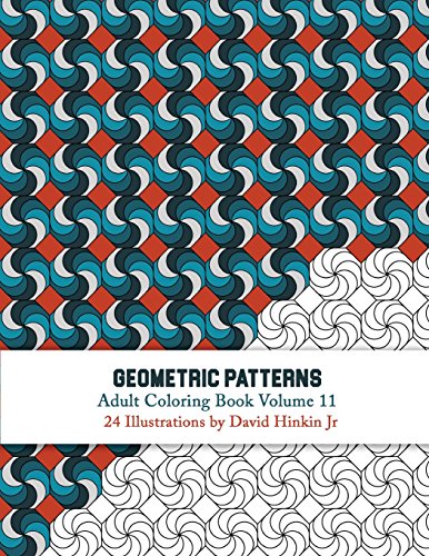 Amazon.com: Geometric Patterns - Adult Coloring Book Vol. 11 (Volume 11 ...