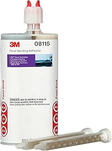 3M Panel Bonding Adhesive, 08115, OEM Recommended, Two-Part Epoxy, 200 ...