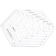 Quilting Ruler, Quilters Craft Patchwork Hexagonal Ruler, Handmade ...