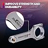 maXpeedingrods Connecting Rods, Engine Conrods with 3/8" ARP 2000 Bolts ...