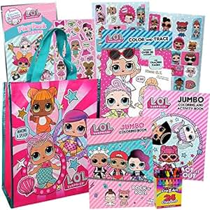 Amazon.com: LOL Surprise Activity Toy Set for Girls by ColorBoxCrate 7 ...