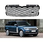 Amazon.com: waltyotur Front Bumper Upper Grille Facelift Replacement ...
