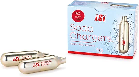 Amazon.com | iSi CO2 Soda Siphon Chargers, Set of 100: Seltzer Bottles ...