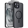 Amazon.com: Symcele Designed for iPhone 15 Plus Case, Compatible with MagSafe, with Privacy ...