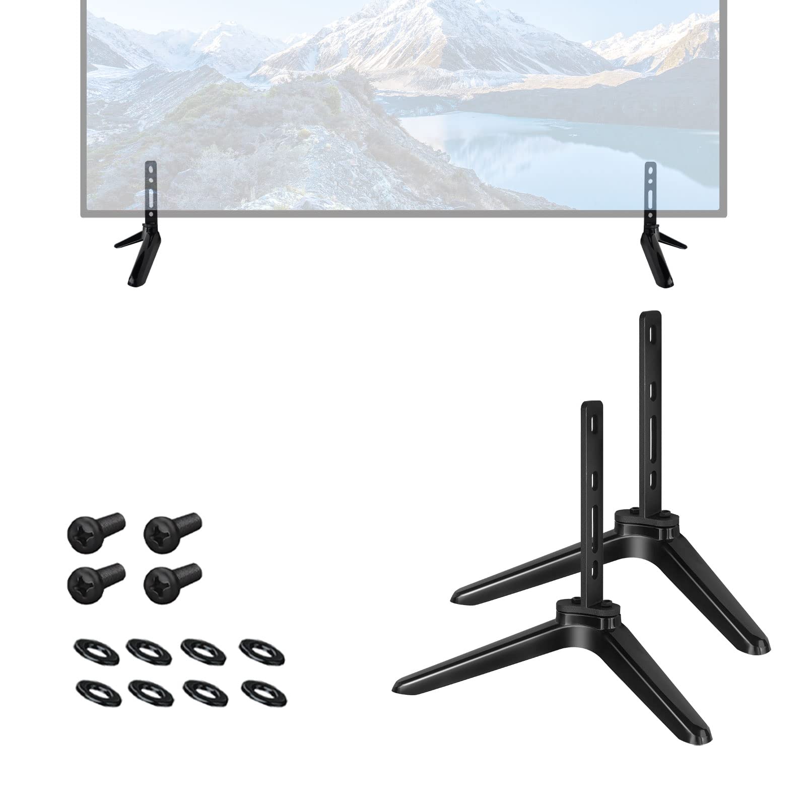 Television Mounting Feet TV Stand Legs Base Compatible With Hisense 70 ...