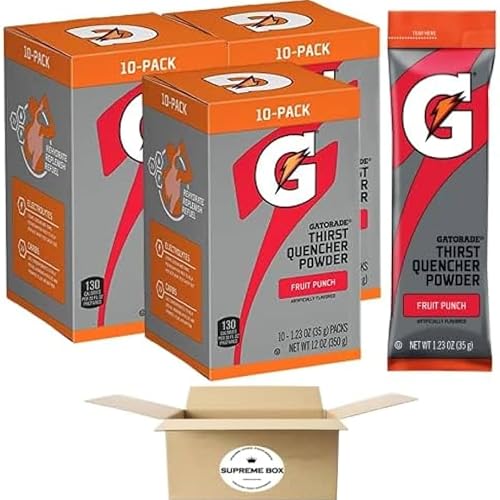 Gatorade Fruit Punch Box Gatorade Fruit Punch Sports Drink, 591 ML
