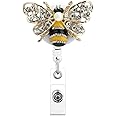 Amazon.com : Soleebee Bling Bling Retractable Badge Reel Holder ID ...