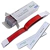 180PCs Dental Grade Articulating Papers by JEVOLVE | Thick Red/Blue ...