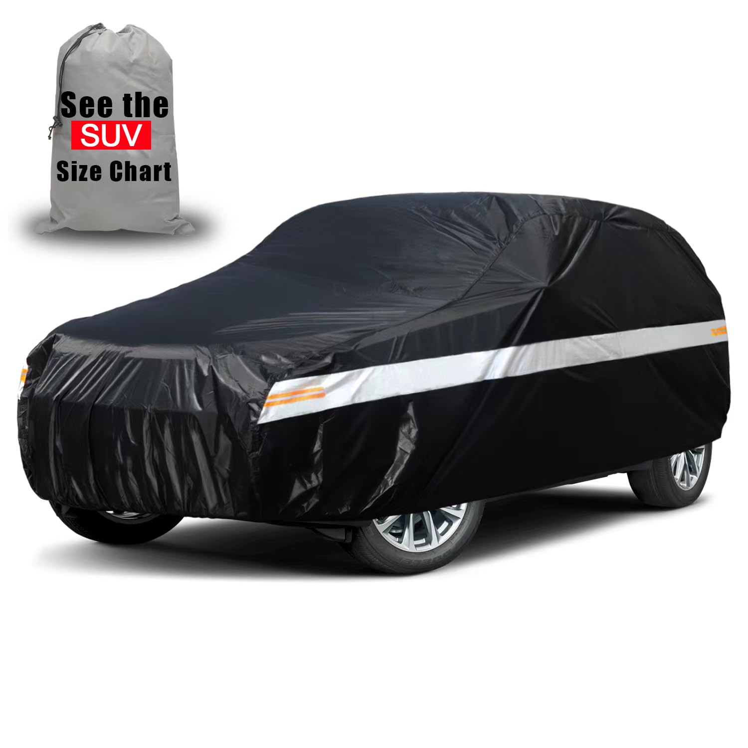 Aoulette SUV Car Cover Waterproof All Weather,Outdoor Full Exterior ...