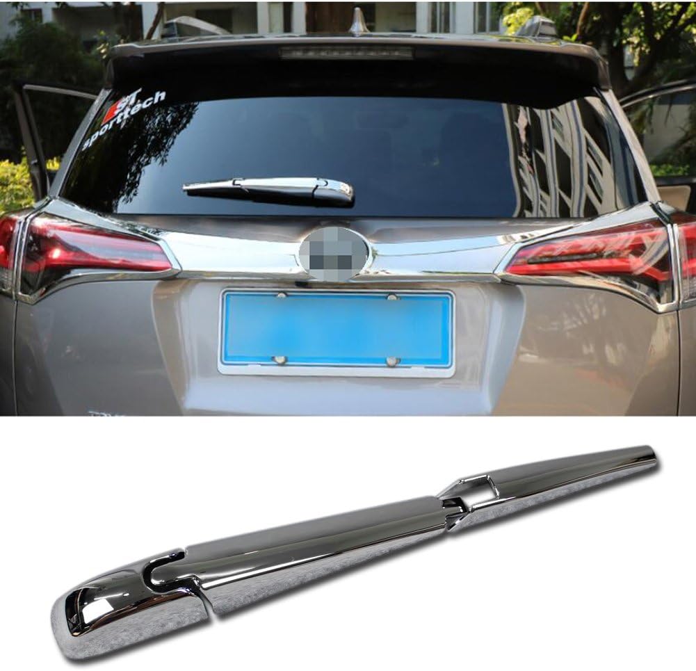 Amazon.com: Rqing Fit For Toyota RAV4 2016 2017 2018 ABS Chrome Rear ...