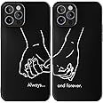 Amazon.com: Cavka Black Matching Phone Case Compatible with - iPhone 12 ...