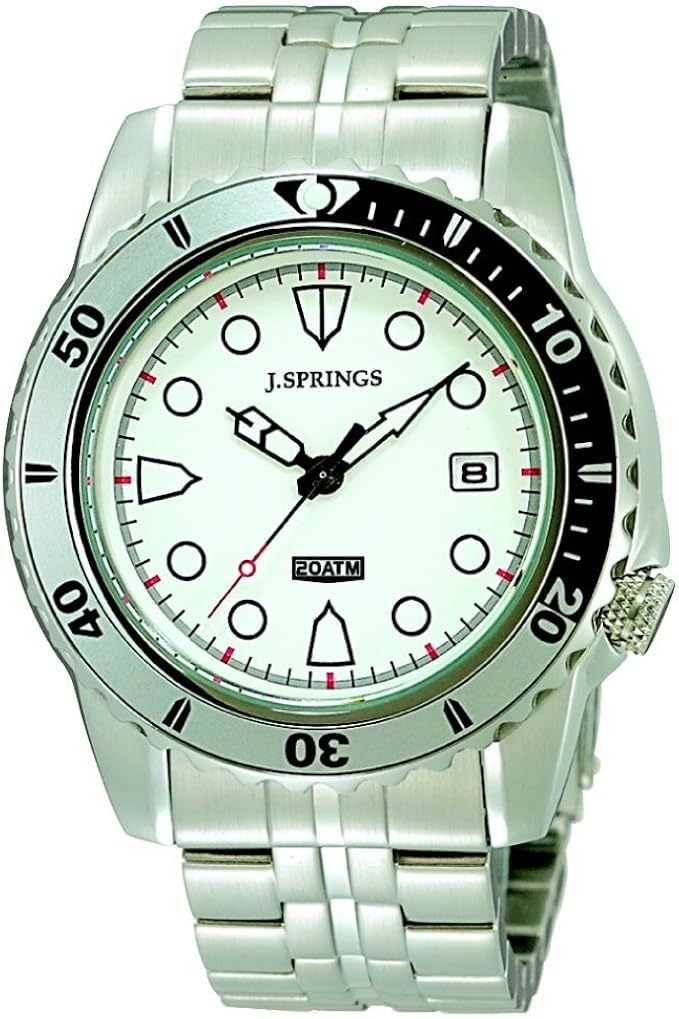 J. Springs Prestige Sports Stainless Steel Bracelet Watch: J Springs ...