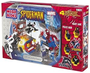 Mega Bloks Spiderman vs Venom Collector Tin Vol.1 280pc: Amazon.co.uk ...
