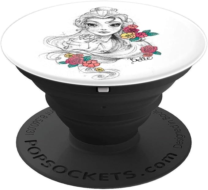 Amazon.com: Disney Belle Stylized PopSockets Grip and Stand for Phones ...