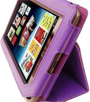 Amazon.com: M2U Genuine Leather Stands Cover Case for Nook Tablet and ...