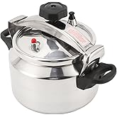 Amazon.com: Aluminum Pressure Cooker, 3L/4L/5L Explosion Proof Pressure ...