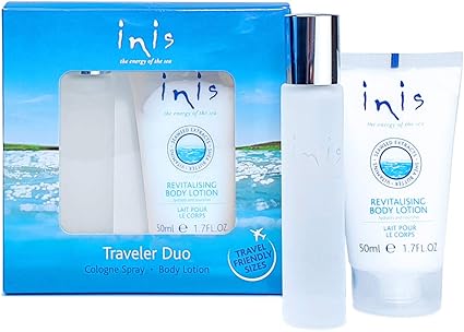 Inis Inis the energy of the sea cologne and body lotion traveler duo ...