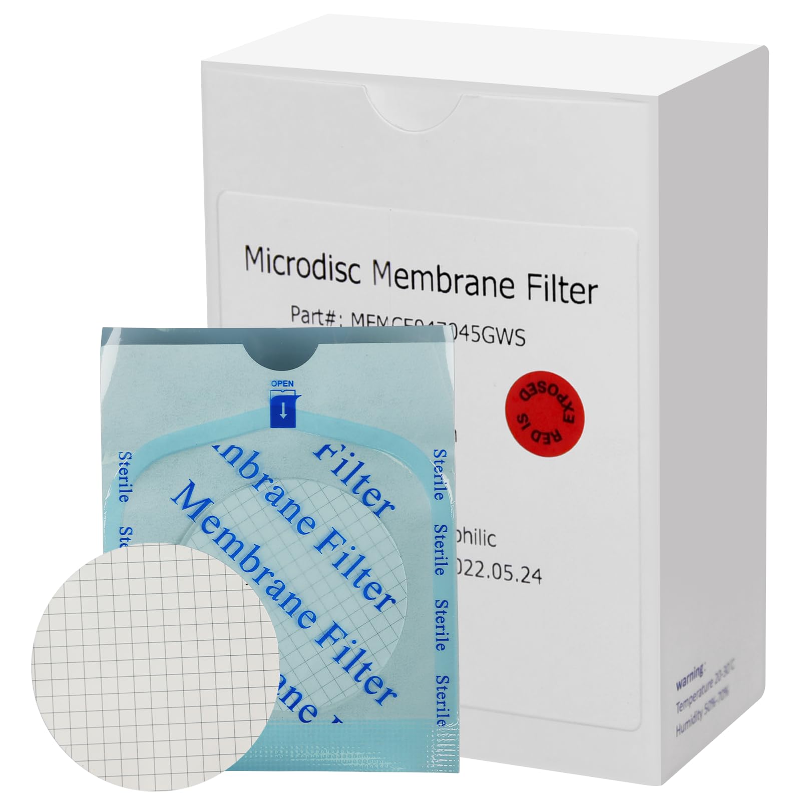 Mua SimPure MCE Gridded Membrane Filter Sterile, 47mm Diameter and 0 ...